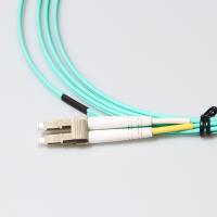 China LC/UPC To LC/UPC Multimode 3.0mm OM3 Fiber Patch Cables for sale