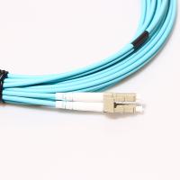 China LC/UPC To LC/UPC Multimode 3.0mm OM3 Fiber Patch Cables for sale