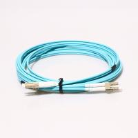 China LC/UPC To LC/UPC Multimode 3.0mm OM3 Fiber Patch Cables for sale