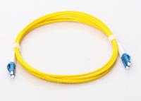 China 3m 3mm SM Duplex LC Fiber Patch Cord for CATV for sale