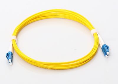 China 3m 3mm SM Duplex LC Fiber Patch Cord for CATV for sale