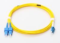 China 3m 3mm SM Duplex LC Fiber Patch Cord for CATV for sale