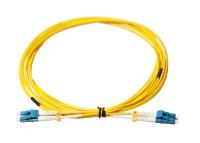 China 3m 3mm SM Duplex LC Fiber Patch Cord for CATV for sale