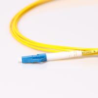 China LC LC 2m 2mm SM Simplex Fiber Patch Cord For LAN for sale