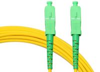 China SC APC Fiber Optic Patch Cord For Telecommunication for sale