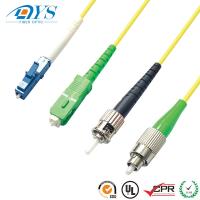 China SC APC SC APC Single Mode Simplex Optical Fiber Patch Cord for sale