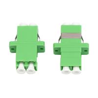 China Singlemode Duplex LC APC Optical Fiber Cable Adapter for sale