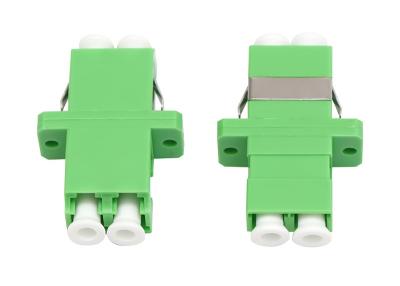 China LC APC SM DX Singlemode Duplex Optical Fiber Adapter for sale