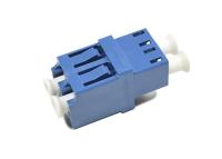 China Low Profile Type LC Duplex Fiber Optic Adapter For FTTB for sale