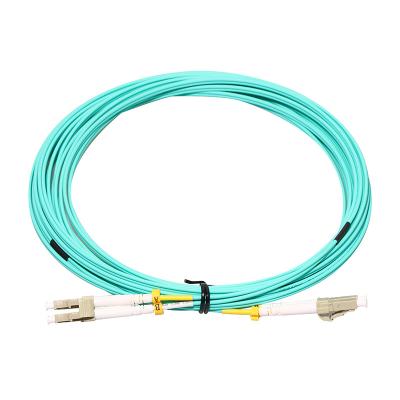 China 2m Multimode Fiber Optic Patch Cord With LC LC Connector for sale