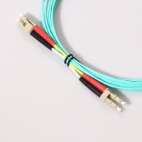 China 2m Multimode Fiber Optic Patch Cord With LC LC Connector for sale