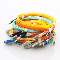 China OM3 LC SC FC ST Connector Fiber Optic Patch Cord Cable for sale