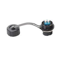 China IP67 Waterproof LC ODVA Fibre Optic Adapter For Wall Faceplate for sale