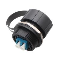 China IP67 Waterproof LC ODVA Fibre Optic Adapter For Wall Faceplate for sale
