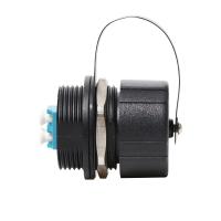 China IP67 Waterproof LC ODVA Fibre Optic Adapter For Wall Faceplate for sale