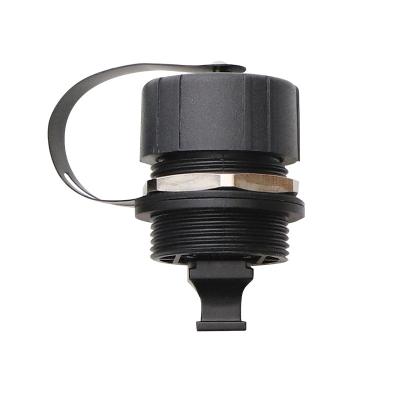 China SX SM IP67 MPO ODVA Fiber Optic Adapter With Dust Cap for sale