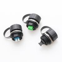China SX SM IP67 MPO ODVA Fiber Optic Adapter With Dust Cap for sale