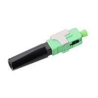 China Pre Embedded FTTH Fiber Optic Drop Cable SC Field Assembly Connector for sale