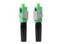 China SC/APC SC/UPC Fiber Optic Fast Connector For FTTH Drop Bow Type Cable for sale