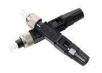 China Quick Connect FC Fiber Optic Mechanical Connector For FTTH Cable for sale