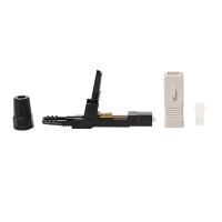China Field Assembly SC OM2 FTTH Fiber Optic Quick Connector for sale