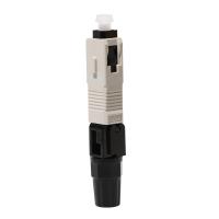 China Field Assembly SC OM2 FTTH Fiber Optic Quick Connector for sale