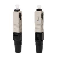 China Field Assembly SC OM2 FTTH Fiber Optic Quick Connector for sale