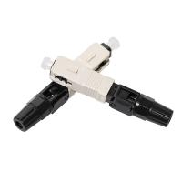 China Field Assembly SC OM2 FTTH Fiber Optic Quick Connector for sale