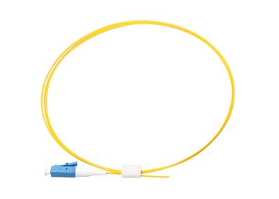 China LC APC Simplex 9/125 Single Mode G657A Fiber Optic Pigtail for sale