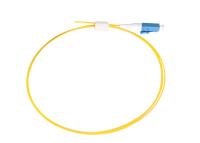 China 0.9mm LC UPC Fiber Optic Pigtail For FTTH Networks for sale