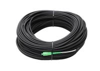China 4.6mm Double Sheathed Outdoor Simplex Fiber Optic Pigtail for sale