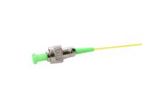 China Singlemode 9/125 PVC LSZH Jacket FC APC Fiber Optic Pigtail for sale