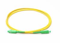 China 1m SM MM SC SC Fiber Optic Patch Cord For Telecommunication for sale
