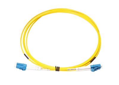 China Simplex Duplex Single Mode LC Patch Cord For FTTB Network for sale