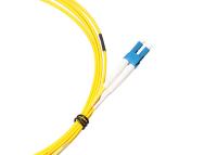 China PVC LSZH Jacket LC LC Single Mode Patch Cord for sale