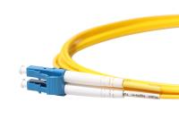 China PVC LSZH Jacket LC LC Single Mode Patch Cord for sale