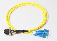 China OM1 Aarc 4 Cores Indoor Outdoor Fiber Optic Cable Assemblies for sale