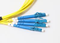 China OM1 Aarc 4 Cores Indoor Outdoor Fiber Optic Cable Assemblies for sale