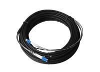 China 7.0mm 4.8mm FTTA CPRI LC Armored Fiber Optic Cable for sale