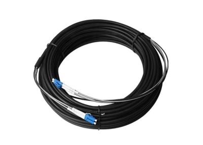 China 7.0mm 4.8mm FTTA CPRI LC Armored Fiber Optic Cable for sale
