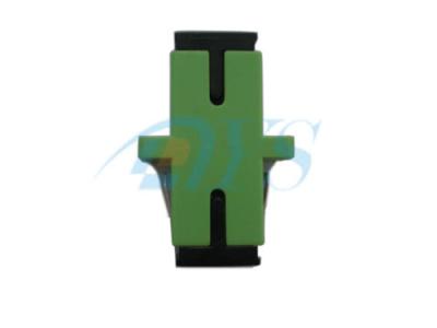 China SC APC Simplex For CATV System Fiber Optic Adapter , Low Insertion Loss for sale