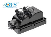 China 4 Port FTTH Outdoor Fiber Optic Distribution Box IP68 for sale