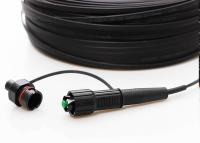 China FTTH Mini IP67 SC APC Outdoor Fiber Optic Cable Assembly With Drop Cable for sale