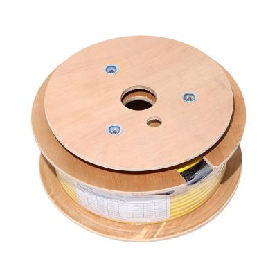 China 50m Preterminated 9.0mm OFNP Breakout Fiber Optic Patch Cord for sale