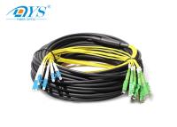 China 6core SM E2000-LC Pre Terminated Fiber Optic Cable for sale