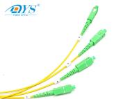 China SC/APC-SC/APC 4core Preterminated Optical Fiber Patch Cable IEC 60794-2-30 for sale