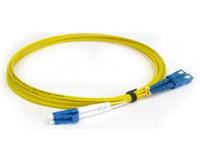 China High Return Loss Yellow Color SC-LC Optical Fiber Patch Cord Singlemode for sale