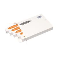 China 1.25mm LC MU Optical Fiber Connector Cleaner One Click Cleaner for sale