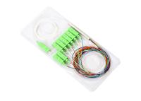 China SC APC Connectors Optical Fiber Splitter 1x8 G657 Single Mode for sale