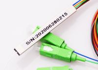 China SC APC Connectors Optical Fiber Splitter 1x8 G657 Single Mode for sale